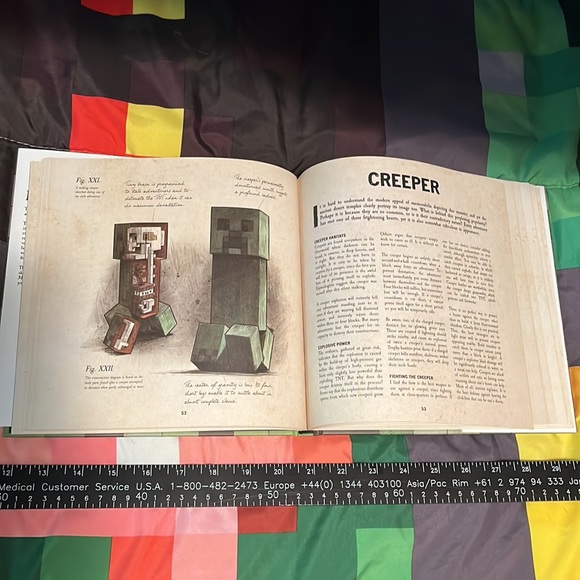 mojang | Other | Mojang Minecraft Mobestiary An Illustrated Guide To ...